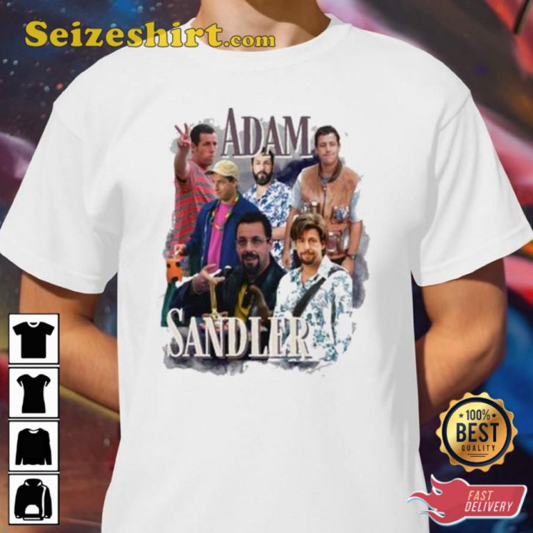 Adam Sandler Favorite Comedy Actor Movie Lover Fans Gift T-Shirt Design ...