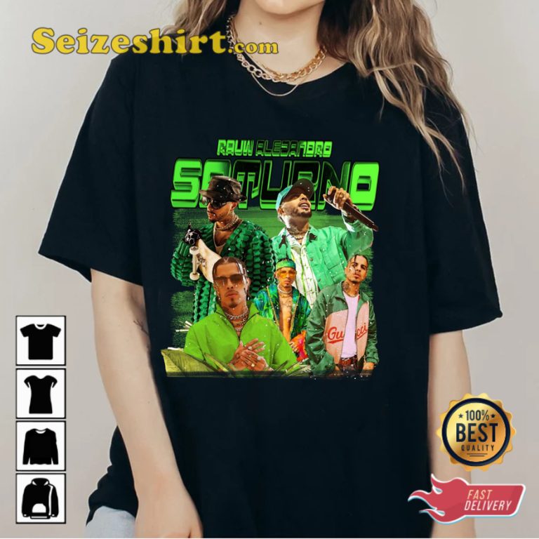 Rauw Alejandro Reggaeton King Puerto Rico Unisex Hiphop RnB Rap Tee ...