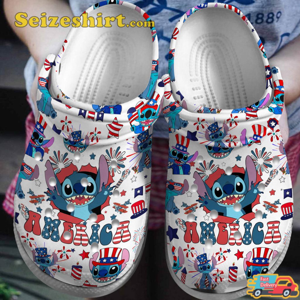 Lilo And Stitch Cartoon Ohana Means Family Disney Comfort Clogs