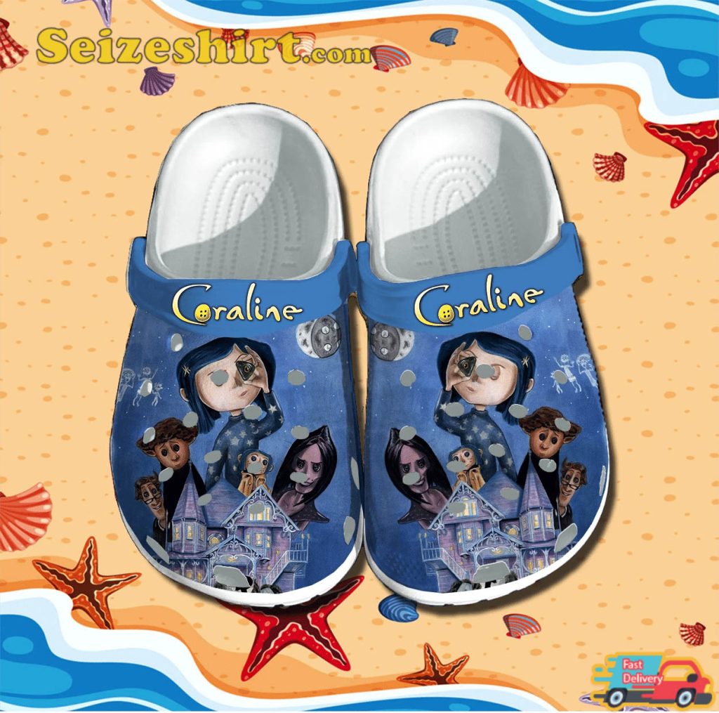 Coraline LAIKA at Portland Art Museum Clog Shoes