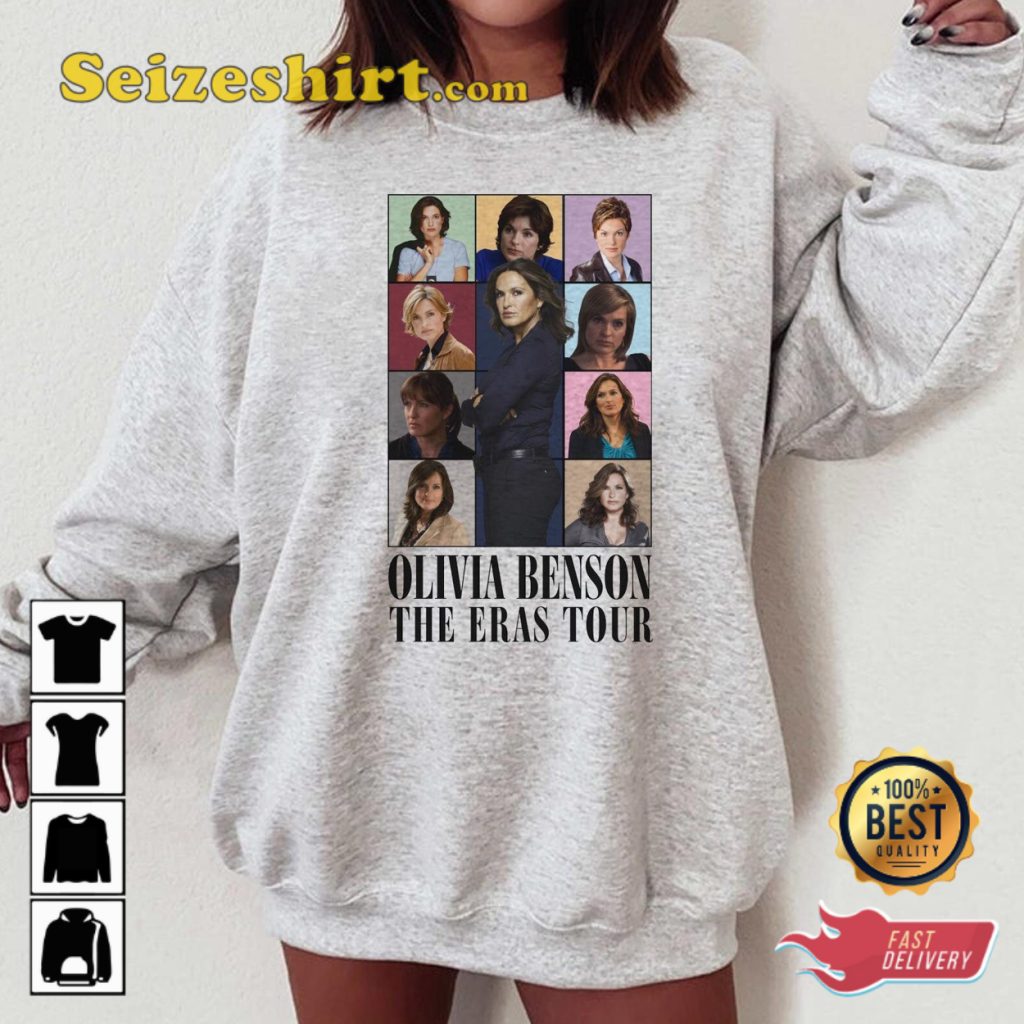 Olivia Benson SVU Merch The Eras Tour Shirt