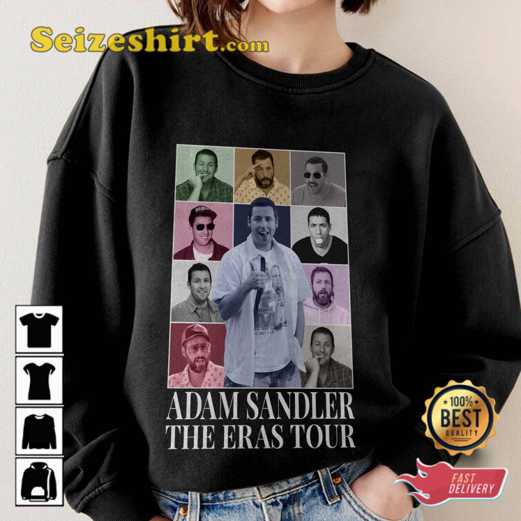 Adam Sandler Favorite Comedy Actor Movie Lover Fans Gift T-Shirt Design ...