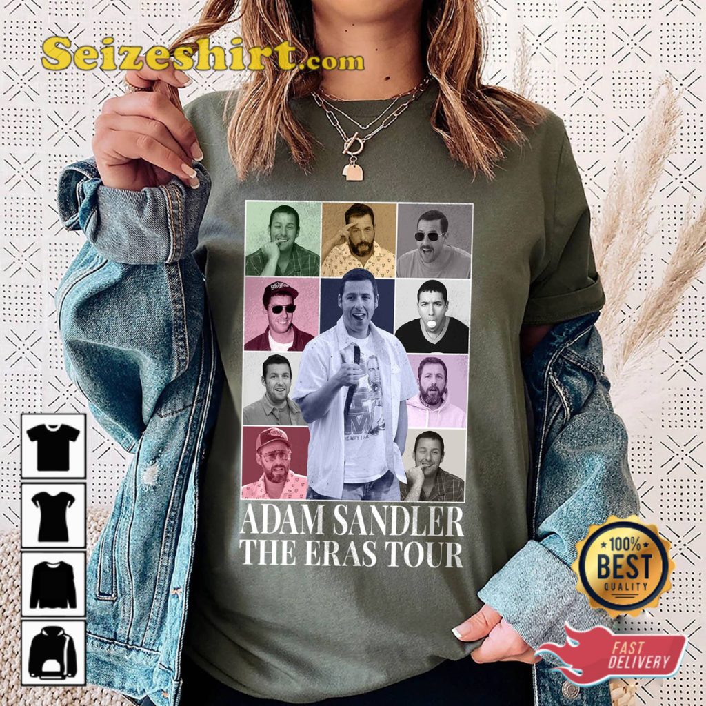 Adam Sandler Favorite Comedy Actor Movie Lover Fans Gift T-Shirt Design ...