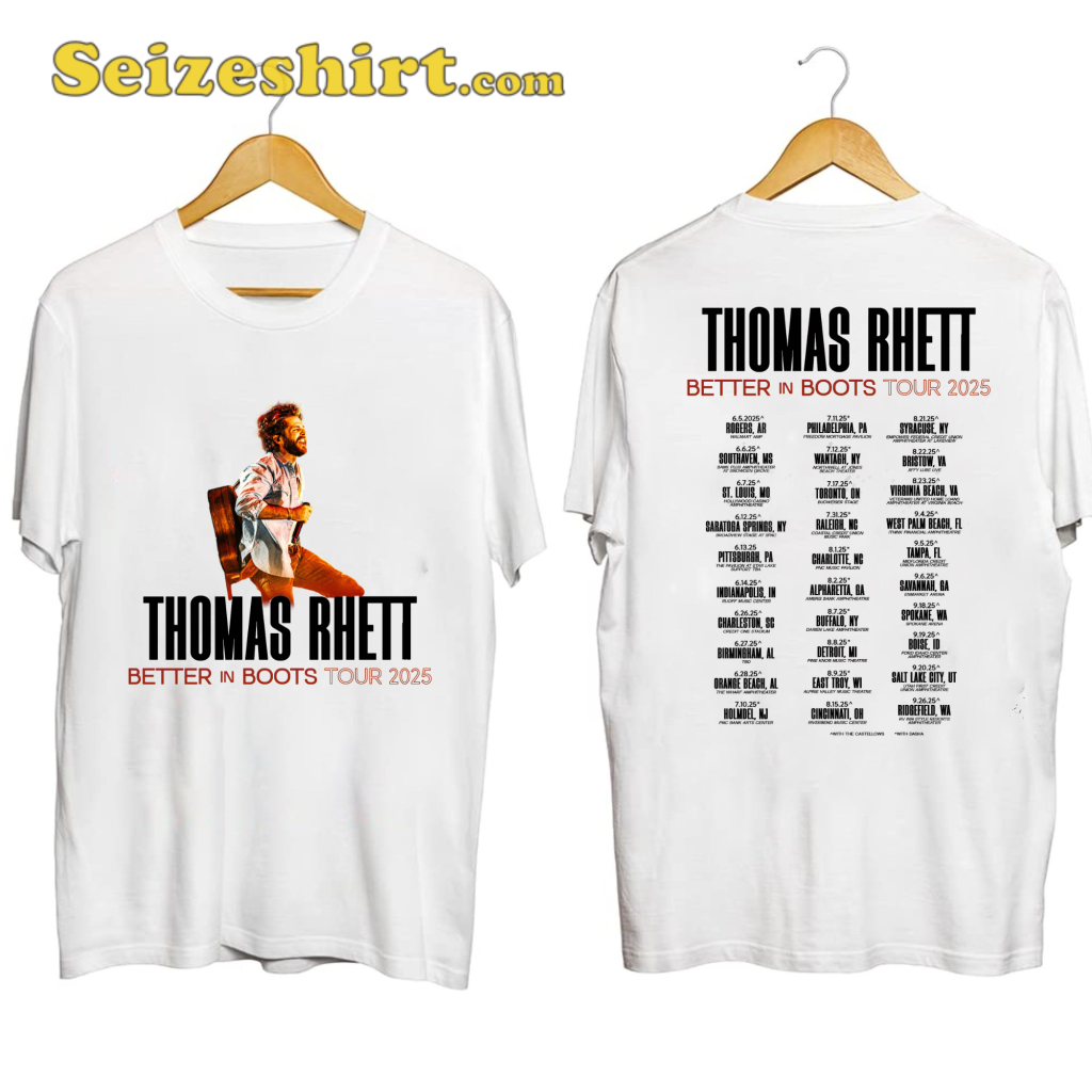 Thomas Rhett Better In Boots Tour Shirt